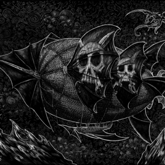 The Navigator 7×5 Open-Edition Metallic | SteamPunk Art, Fantasy ...