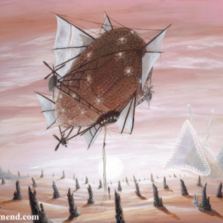 The Navigator 7×5 Open-Edition Metallic | SteamPunk Art, Fantasy ...